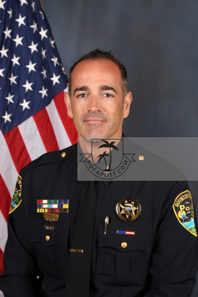 UPDATE: Chief Joseph DeGiulio Is Sworn In As Police Chief Of Boynton ...