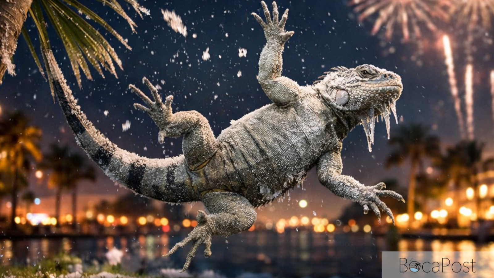 Bundle Up, Boca: New Year’s Eve Cold Enough To Drop Iguanas - Boca Post
